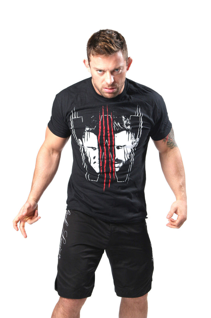 TNA - The Wolves "Mirrored" T-Shirt – WrestlingStore.co.uk